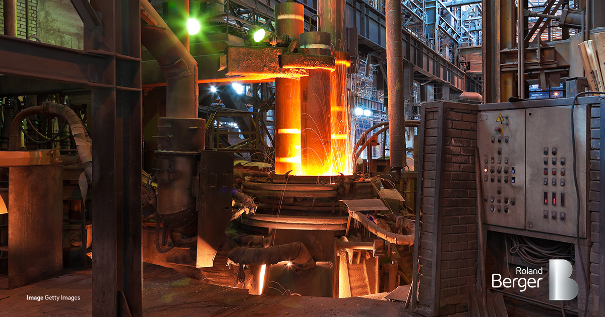 Environmental sustainability in steelmaking | Roland Berger