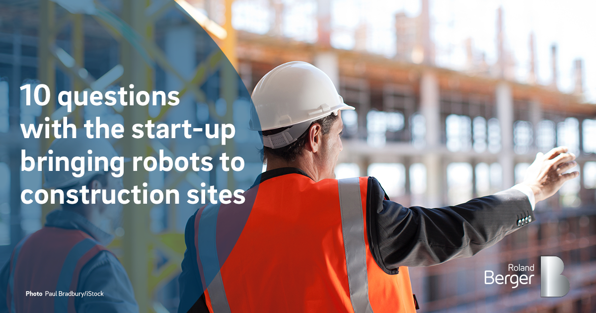 Meet the robots helping to assemble scaffolding | Roland Berger