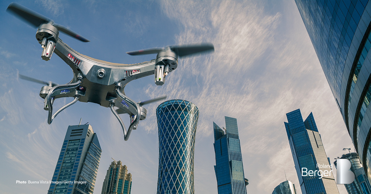 Mapping autonomous urban air mobility's progress | Roland Berger