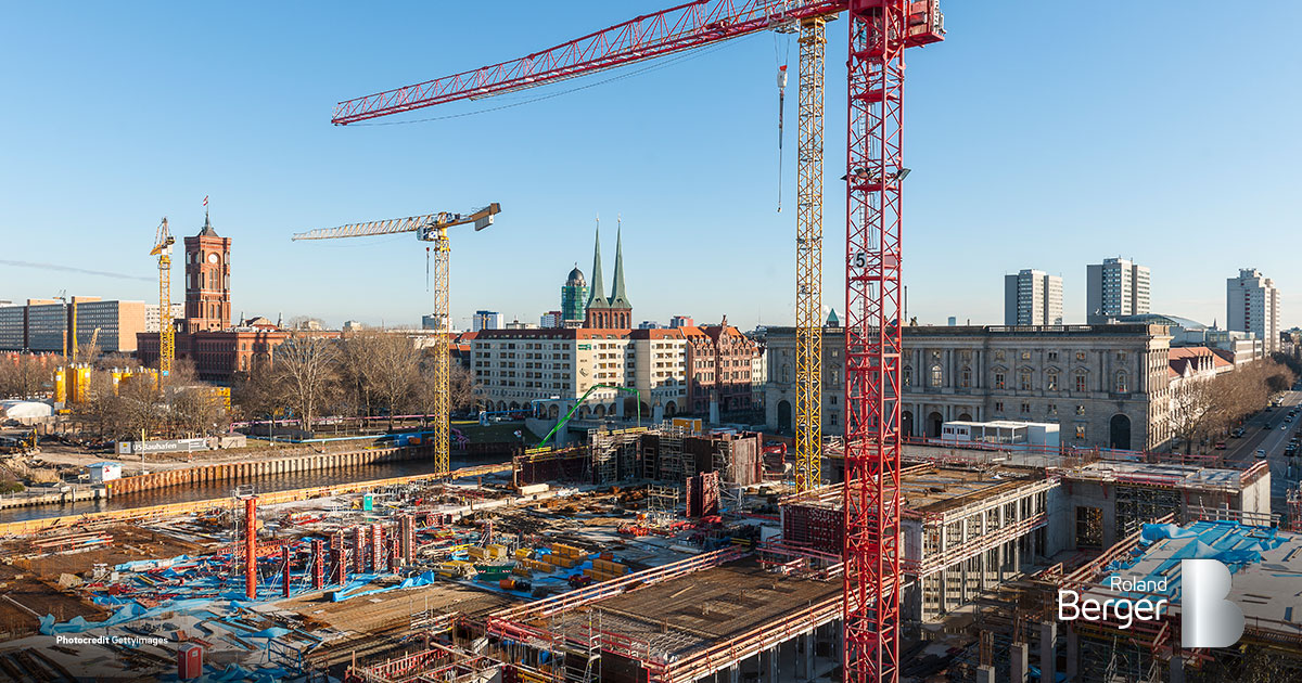 Global crises burdening the construction industry | Roland Berger