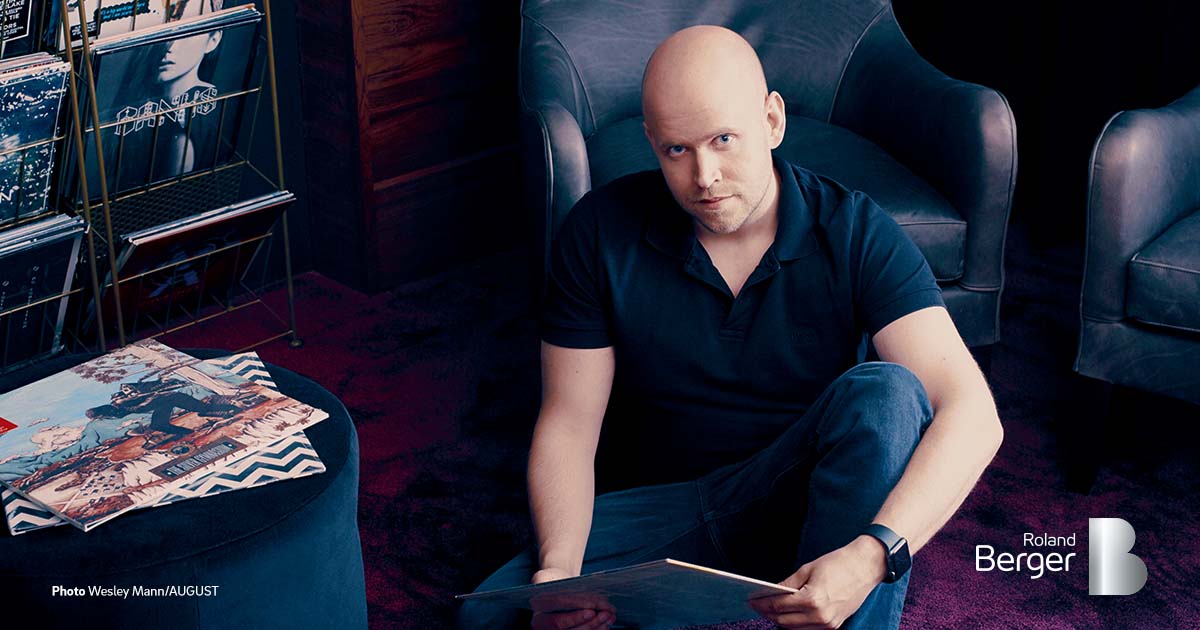 Daniel Ek revolutionizes audio consumption | Roland Berger