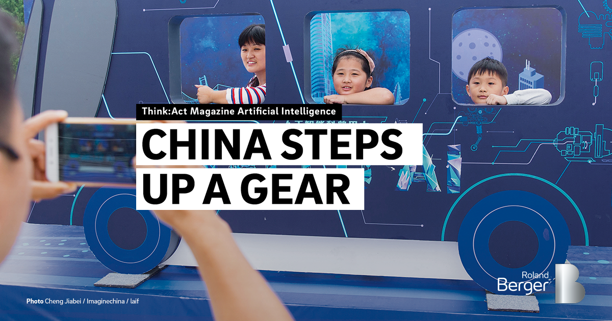 China steps up a gear with artificial intelligence | Roland Berger