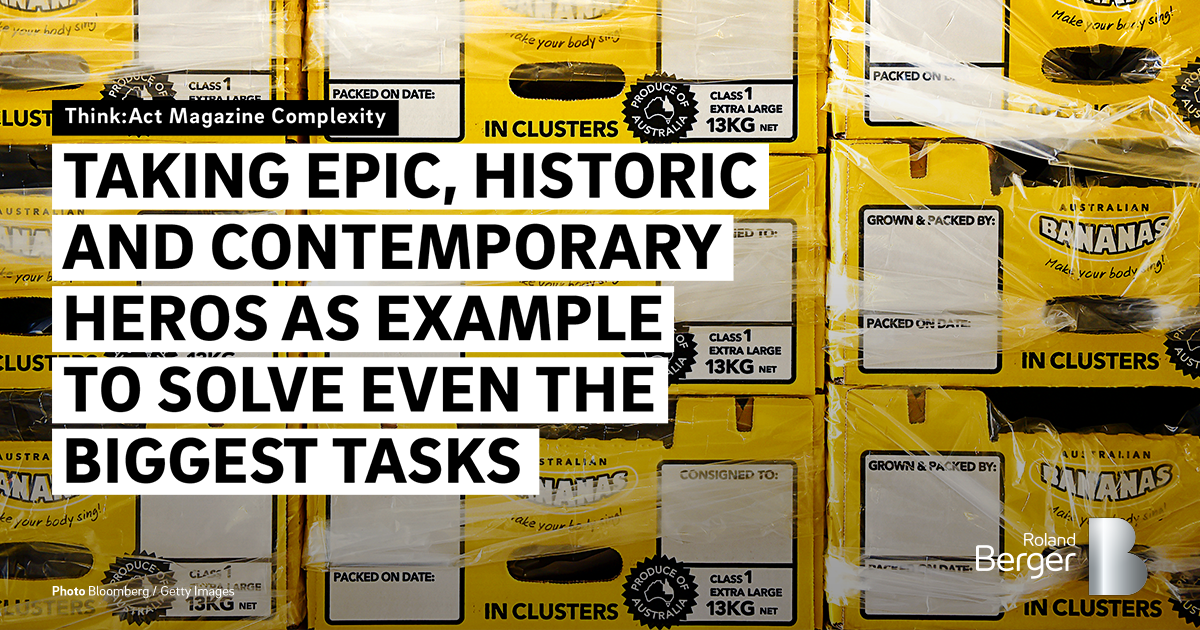 Easy to apply strategies to deal with complex situations | Roland Berger